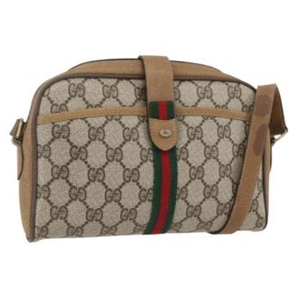 Gucci Sac bandouli&egrave;re en plastique Pre-owned - Femme - Pre-owned - Beige - Taille: ONE Size