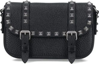 Valentino Garavani Handyhüllen - Vlogo Mini Crossbody Bag - Black - Gr. unisize - in Schwarz - für Damen