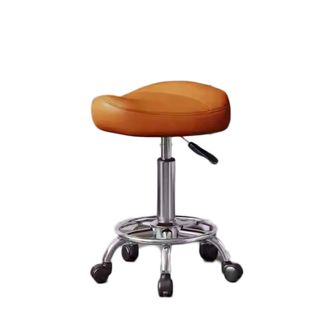 Generic Sattelhocker mit R&auml;dern, ergonomischer Sattelstuhl, drehbarer und h&ouml;henverstellbarer Arbeitshocker, geeignet for Massage, Sch&ouml;nheitssalons, Spas, B&uuml;ro