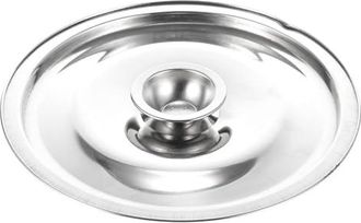 Amosfun Couvercle Inox 14 Cm Pour Casserole Et Po&ecirc;le - Couvercle Universel Anti-D&eacute;bordement Facile &Agrave; Nettoyer Pour Usage Domestique Et Professionnel