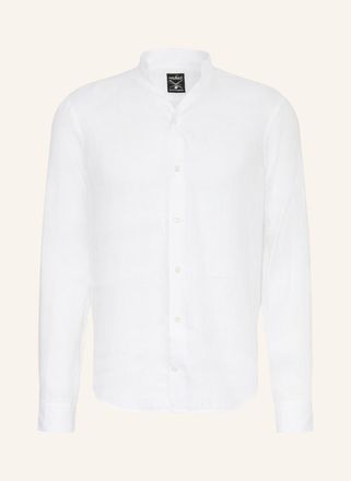 van Laack Van Laack Leinenhemd Vl-Rudo-K Slim Fit Mit Stehkragen weiss