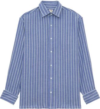 Ines De La Fressange Femme, Blouses et Chemises, Bleu, Taille: 38 FR Nova Shirt