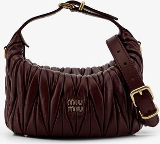 Miu Miu Matelass&eacute; leather handbag - MIU MIU - gender_Woman