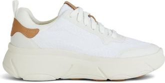 Geox Femme D Nebula 2.0 X A Plate-Forme, Blanc, 35 EU