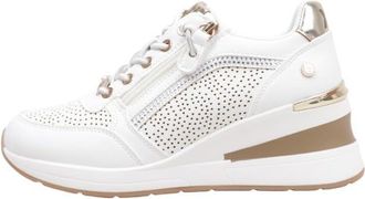 Xti Sportschuhe Sneaker Damen Wei&szlig; - Bequeme und vielseitige Schuhe - Casual Mode - Modell 14510204 (Gr&ouml;&szlig;e 36)
