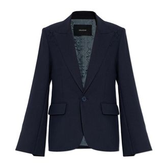 Zadig&Voltaire Blazer mit dekorativer Applikation - - Jackets - Damen - Blau - XS
