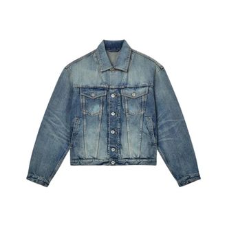 Kenzo Pop Trucker Jeansjacke - - Jackets - Herren - Blau - L