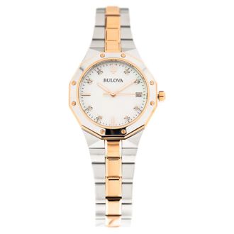 Bulova Femme, Accessoires, Gris, Taille: ONE Size Prestige 98P235