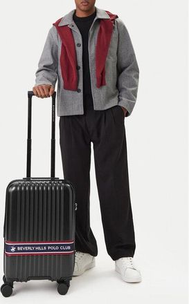 Beverly Hills Polo Club Kabinenkoffer CEO-BHPC-S-005-08-BLACK Schwarz