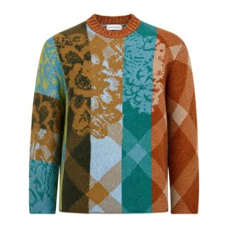 Dries Van Noten Matadi Rundhals-Strickpullover - - Knitwear - Herren - Mehrfarbig - L