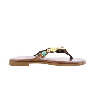 Caryatis Greek Sandals Femme, Chaussures, Brun, Taille: 41 EU Argyro Sandal