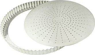 G&ouml;bel Moule &agrave; tarte 32 cm fond mobile perfor&eacute; 126451