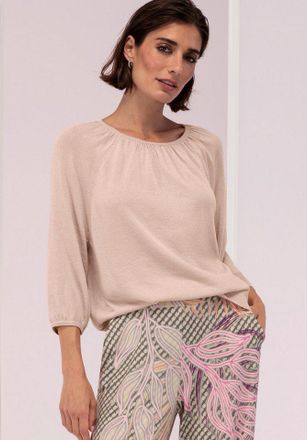 bianca Strickpullover DITA in Lurex-Feinstrick in Pastellfarben