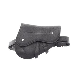Dior Pre-owned Saddle Leder G&uuml;rteltasche - - Pre-owned - Herren - Schwarzk - ONE SIZE