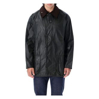 Barbour Beaufort Waxed Jacket - - Jackets - Herren - Gr&uuml;n - S