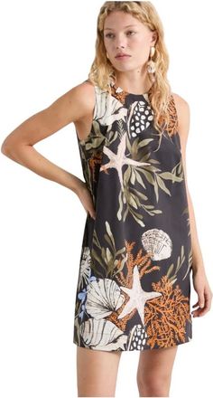 Marella Femme, Robes, Noir, Taille: 40 FR Robes Maxi