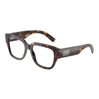 Dolce & Gabbana Homme, Accessoires, Brun, Taille: 52 MM Lunettes &eacute;l&eacute;gantes Dg3405 en couleur 502