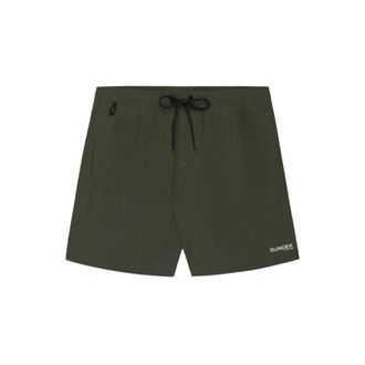 Sundek Iconic Taffeta Mid-Length Boardshort - - Swimwear - Herren - Gr&uuml;n - 3XL