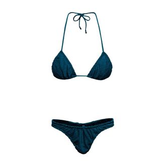 Reina Olga Guia Skimpy Bikini Set - - Swimwear - Damen - Blau - L