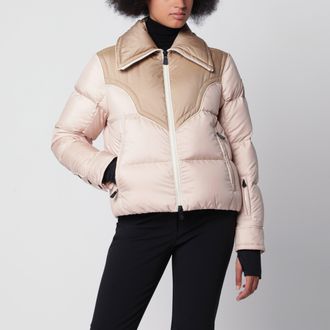 Moncler Rosafarbene Blainville Skijacke mit Daunenf&uuml;llung