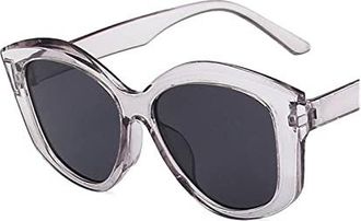 Generic Lunettes de soleil décoratives à grand cadre tendance 2025 pour hommes et femmes pour lextérieur (couleur : D, taille : 1)