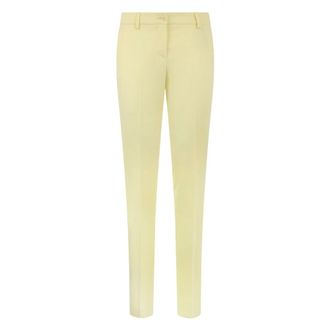 Philipp Plein Femme, Pantalons, Jaune, Taille: 40 FR Wool Office Pantalons