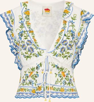 Farm Rio Farm Rio Blustentop Mit Volants weiss