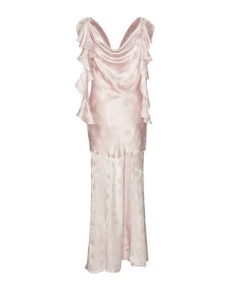 Rotate Womens Maxi Dress Waterfall Orchid Ice Main: Polyester (recycled) Evening Suits