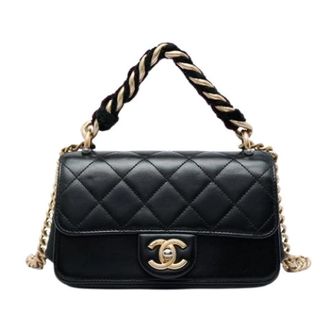 Chanel Pre-owned Quilted Satchel - - Pre-owned - Damen - Schwarzk - ONE SIZE