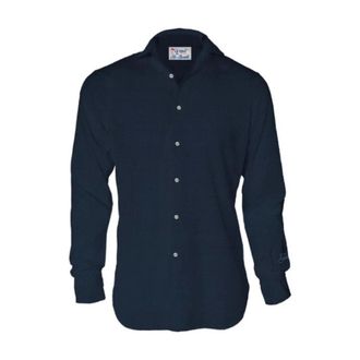 MC2 Saint Barth Amalfi Piquet Shirt - - Shirts - Herren - Blau - M