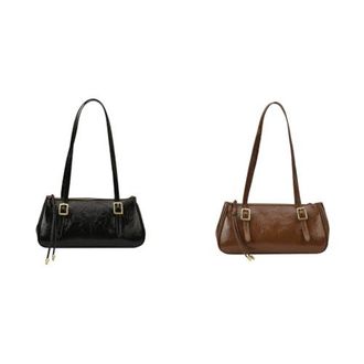 Generic Sac &agrave; bandouli&egrave;re carr&eacute; en PU pour femmes, petit sac doreiller &agrave; poign&eacute;e sup&eacute;rieure, &eacute;l&eacute;gant et pratique pour le bureau, les voyages, les sorties d&eacute;co