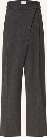 Seductive Seductive Marlenehose Gillian Mit Glitzergarn grau