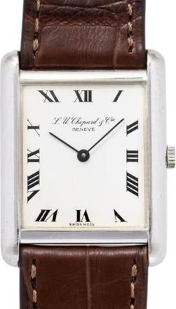 Chopard Pre-owned Tank Ref. 2012 - Homme - Pre-owned - Blanc - Taille: ONE Size