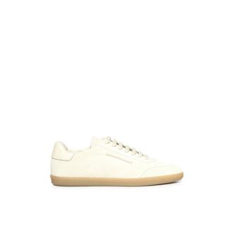Ermenegildo Zegna 232 Suede Sneakers - - Shoes - Herren - Wei&szlig; - 45 EU