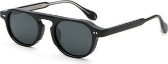 Generic Lunettes De Soleil Rondes Tendance For Hommes, Id&eacute;ales For Les Vacances Et Les F&ecirc;tes. Lunettes De Soleil D&eacute;coratives For Femmes.(Black)