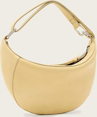AllSaints Luna - Kleine Tasche in Sanftgelb