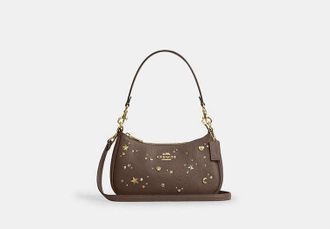 Coach Teri Schultertasche Mit Nieten
