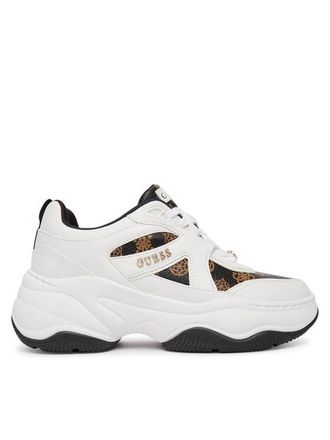 Guess Sneakers FLFHAC FAL12 Wei&szlig;