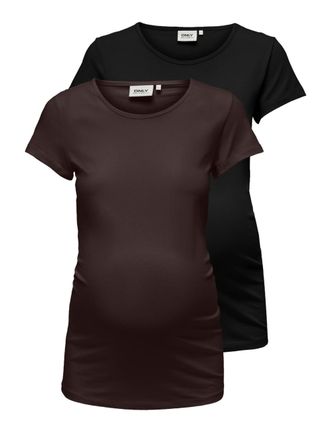 Only Olmlovely Life S/S Oneck Top2Pack Noos