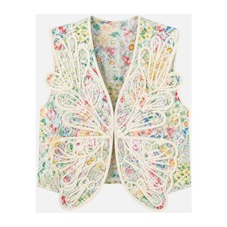 Farm Rio Rendeira 3D Weste - - Jackets - Damen - Mehrfarbig - S