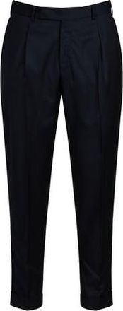 PT01 Pantalon &agrave; pinces en laine vierge