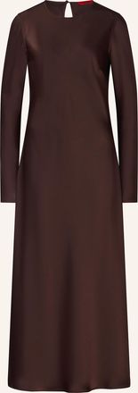 Max & Co. Max & Co. Satinkleid Giraffa braun