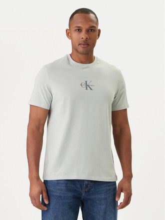 Calvin Klein Jeans T-Shirt LV04RB866G Gr&uuml;n Regular Fit