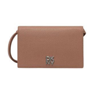 DKNY Dkny - Etta Wallet - Femme - Sacs - Brun - Taille: ONE Size