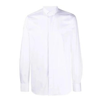 Xacus Langarmhemd mit Stehkragen - - Shirts - Herren - Wei&szlig; - XL