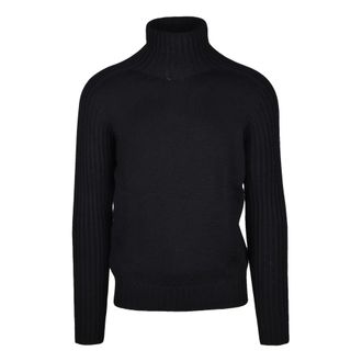 Gran Sasso Radfahrer Wollpullover - - Knitwear - Herren - Schwarzk - M