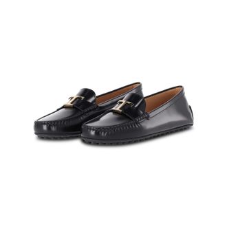 Tod's Tods Low-Top Sneaker - Loafers mit Noppensohle - Gr. 38 (EU) - in Schwarz - f&uuml;r Damen