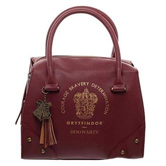 Bioworld Harry Potter Gryffindor Luxury Plaid Top Handbag