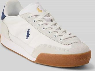 Polo Ralph Lauren Sneaker aus echtem Leder mit Logo-Stitching