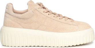 Hogan Femme, Chaussures, Beige, Taille: 38 1/2 EU H-Stripes Allacciato H